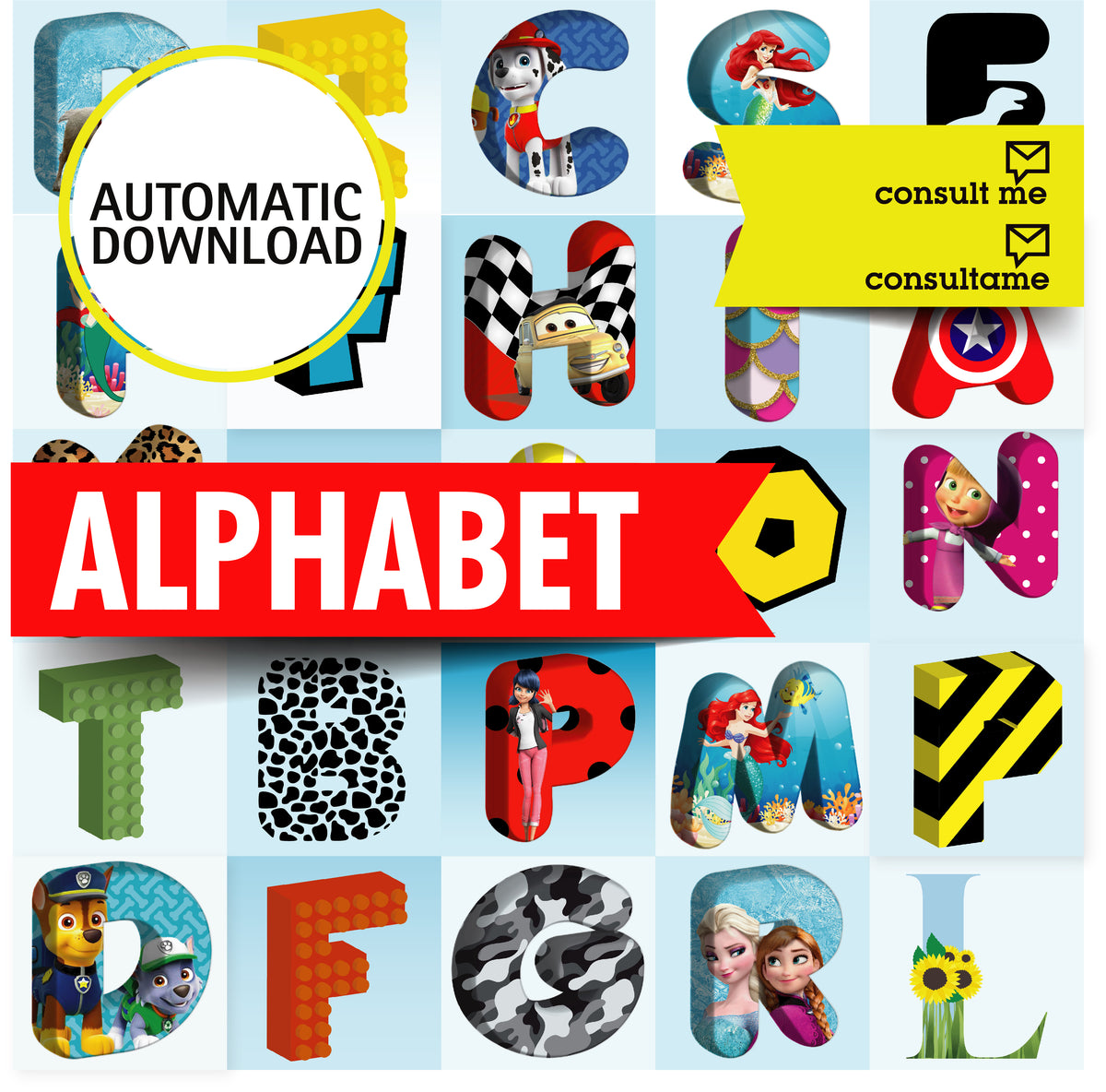Alphabet Sets | Phigraphic