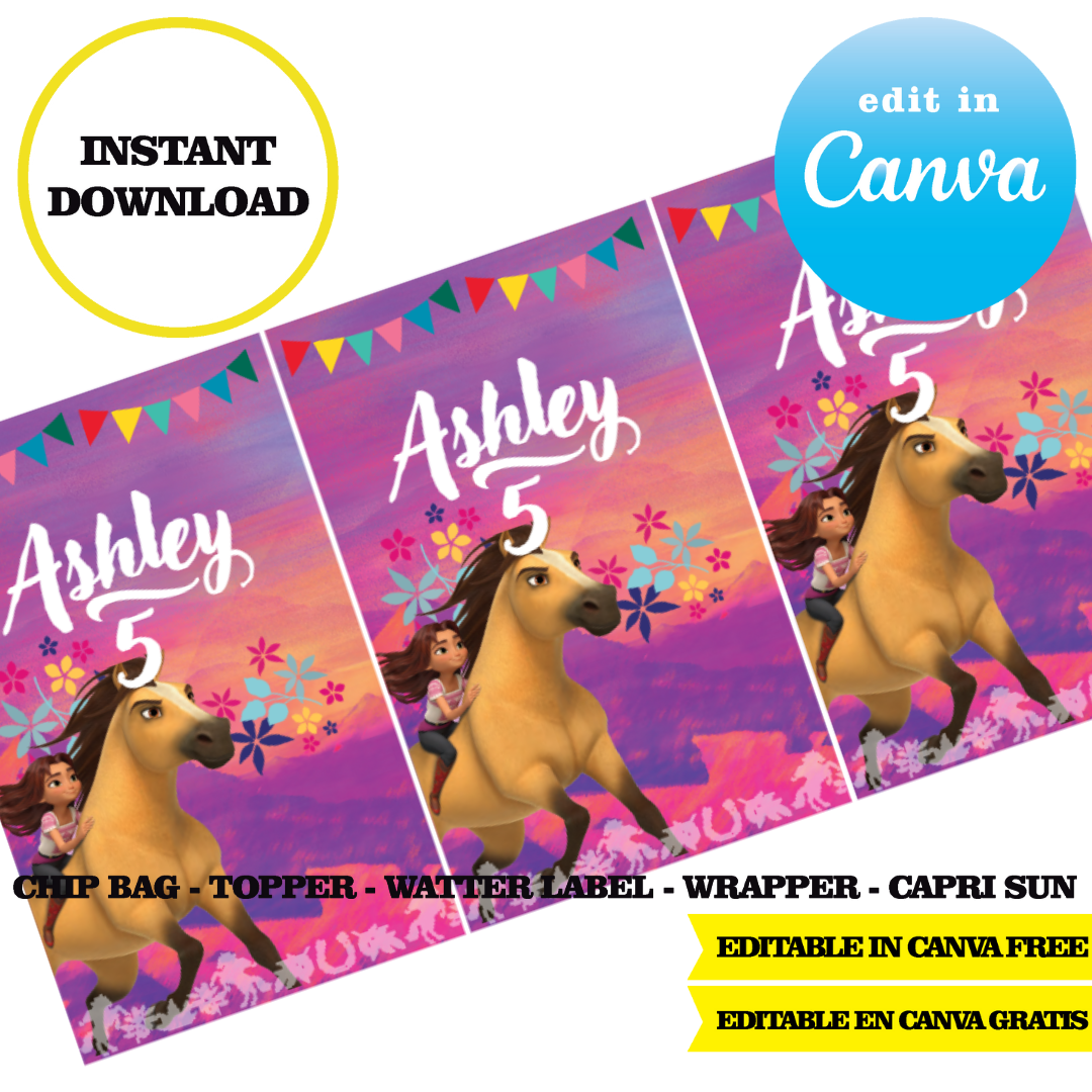 Spirit, editable template, Canva editable instant digital download, ch ...