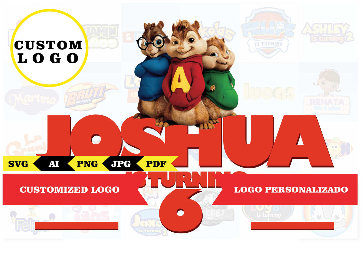 Alvin and the chipmunks - Custom Logo Design | Phigraphic