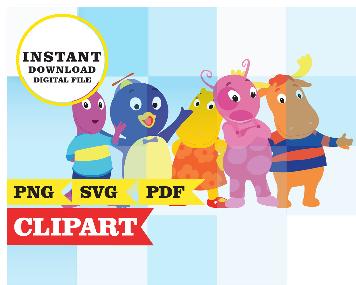 Backyardigans clipart | Phigraphic