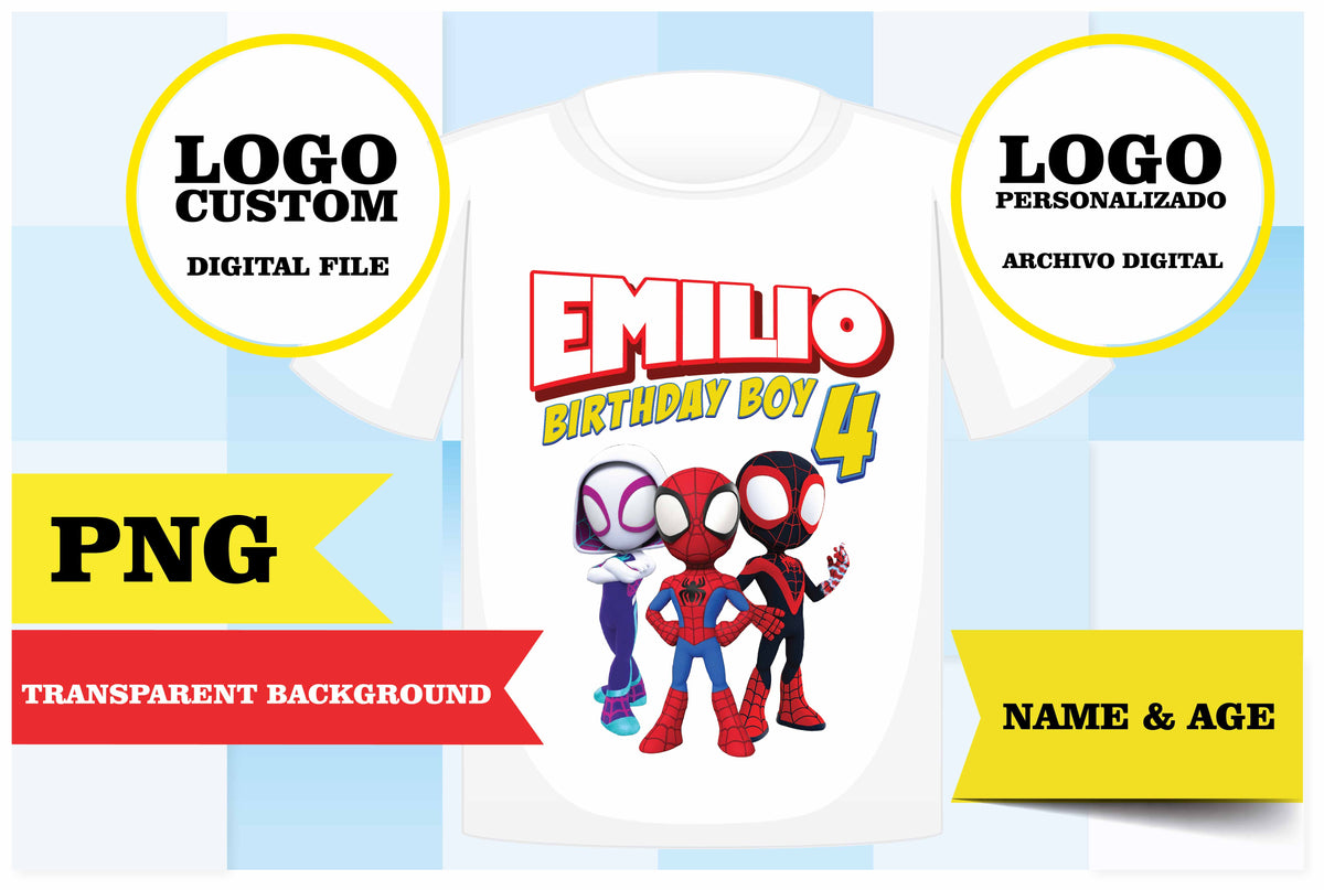 Spidey and his Amazing Friends - Custom Logo Design | Phigraphic