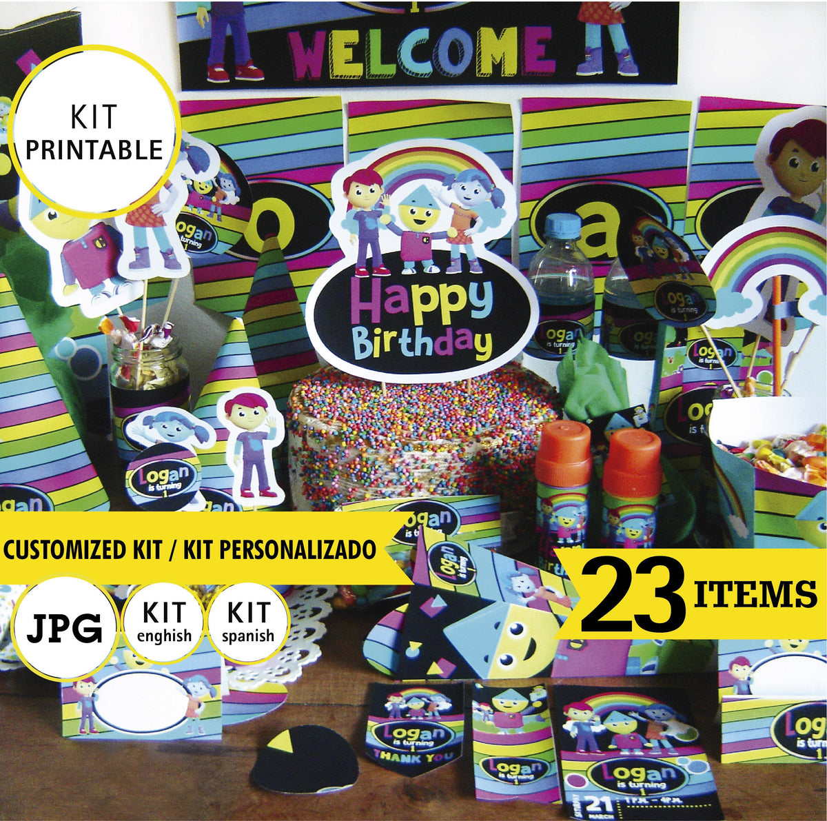 Charlie colorforms city, kit printable | Phigraphic