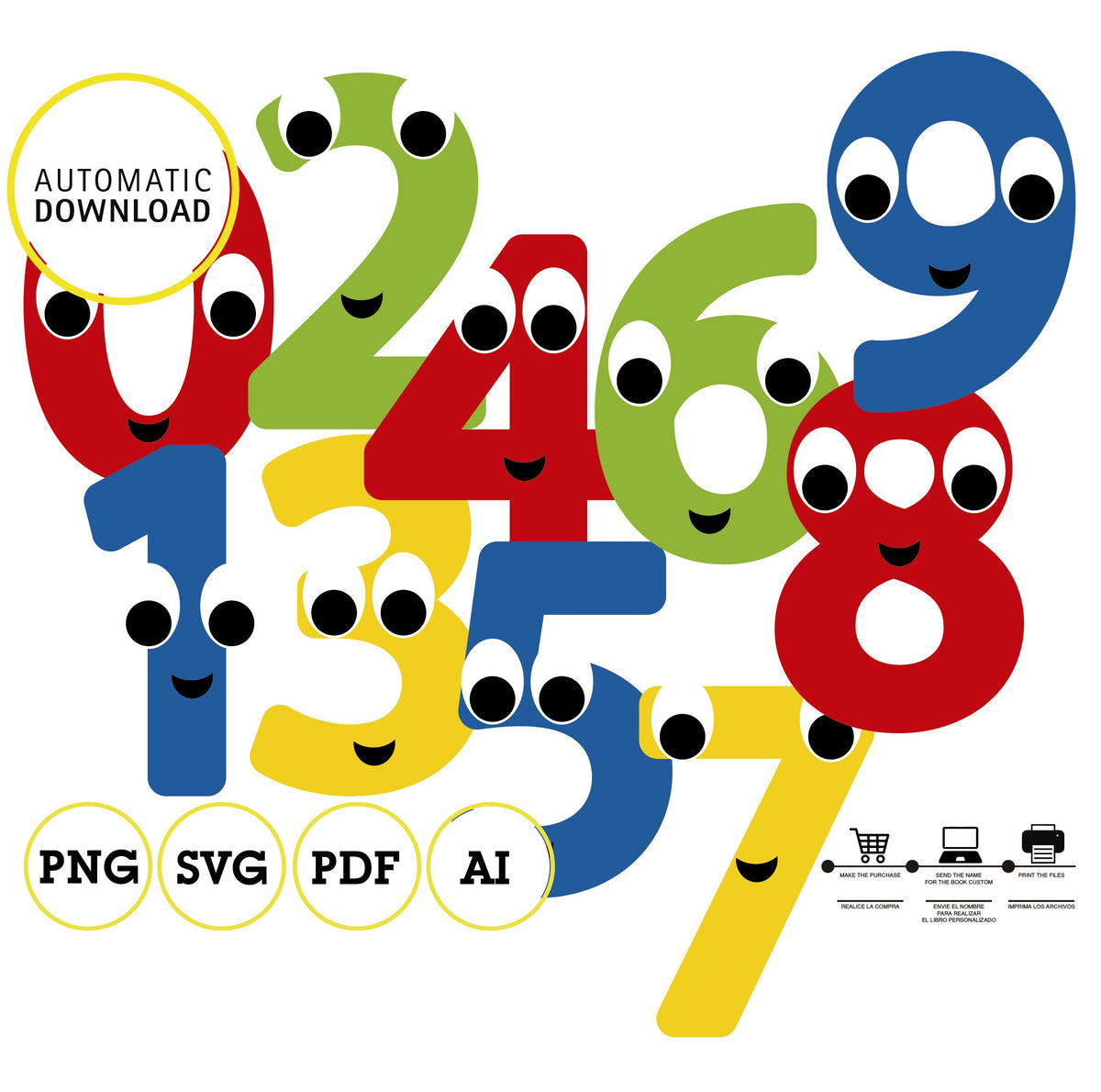 Bob the train Inspired Printable Alphabet Clipart – PNG Letters ...