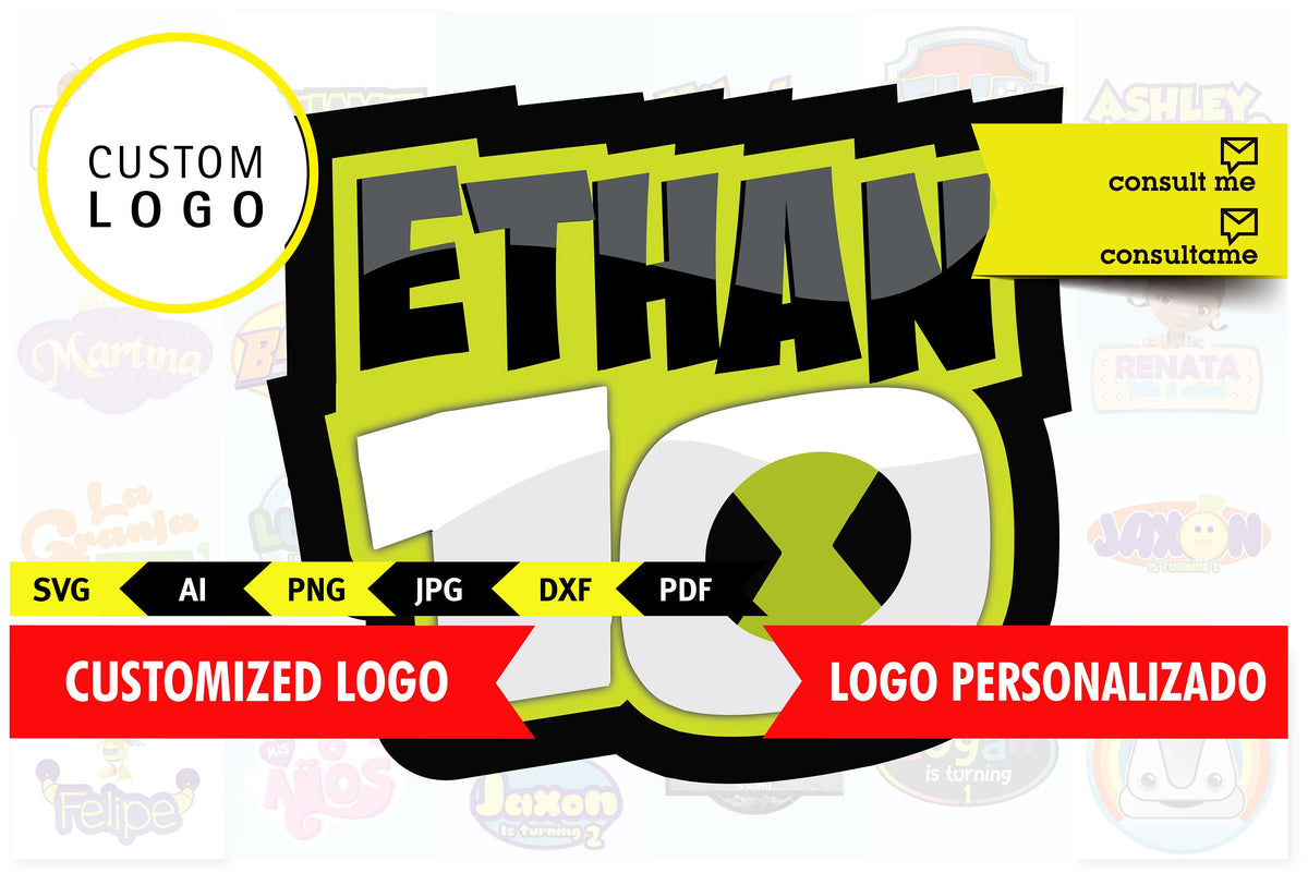 Ben 10 - Custom Logo Design | Phigraphic