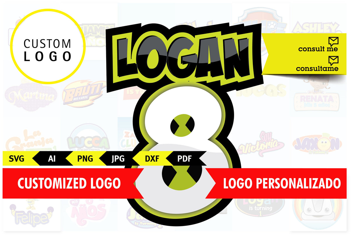 Ben 10, Personalized logo – Phigraphic